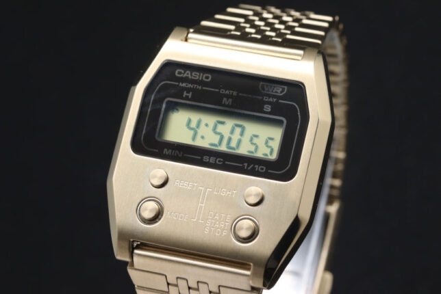 カシオ クラシック A1100シリーズ A1100G-5EF | CASIOの腕時計を高価買取しております